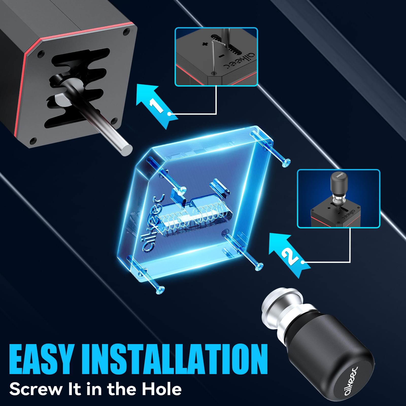 Snapklik.com : Aikeec USB Truck Simulator Shifter For Logitech G29 G27 ...