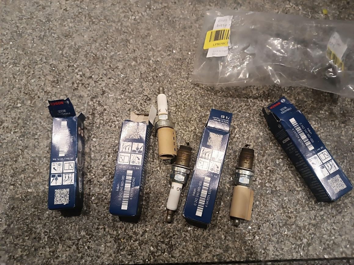 Bosch 4x Original Bosch Zündkerze, Iridium FR6HI332. : Amazon.de: Auto ...