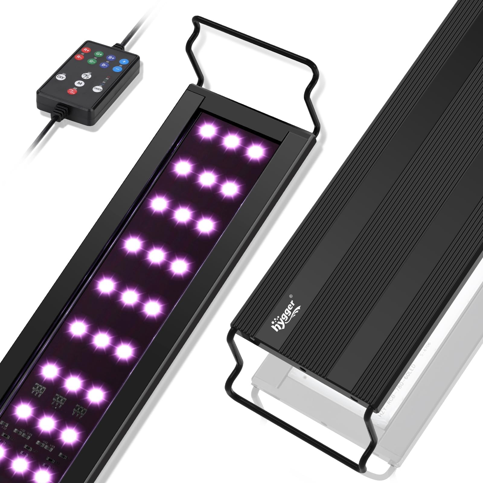 Amazon.com: hygger LED Aquarium Light, 36W Full Spectrum Fish Tank ...