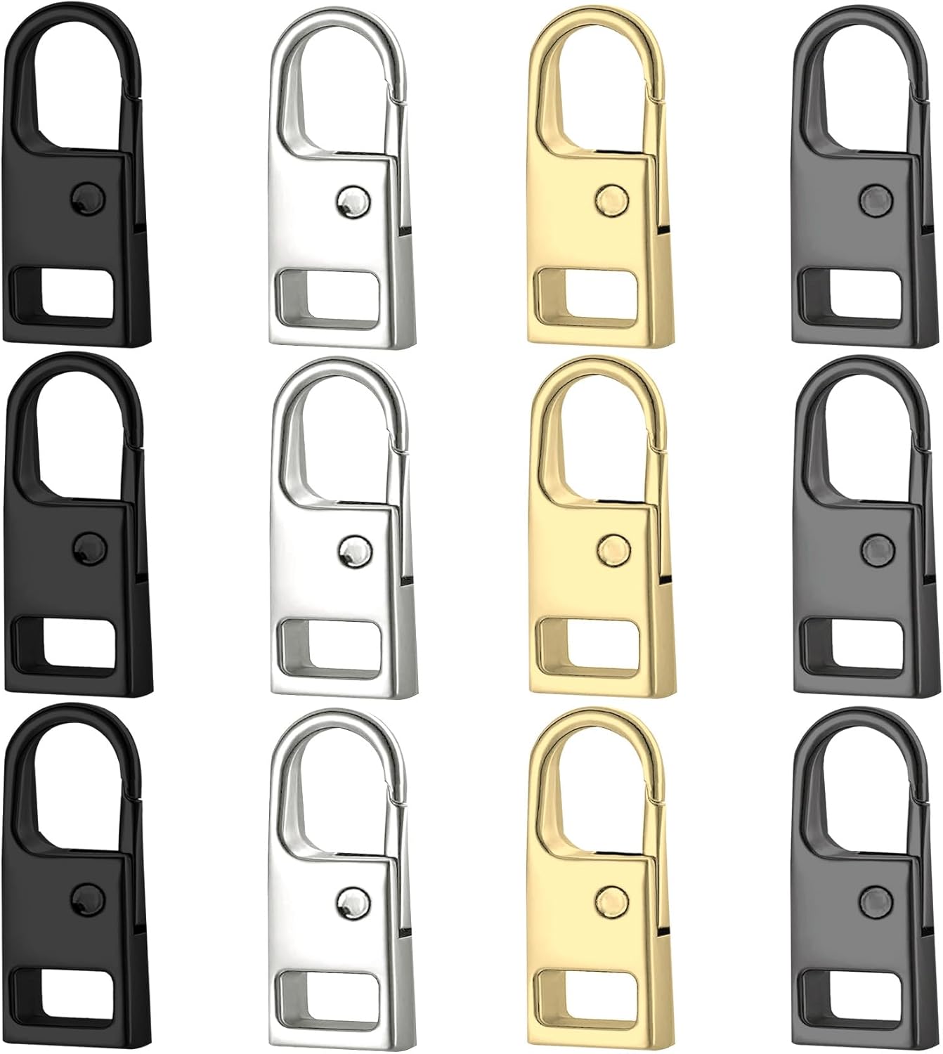 Amazon.com: Urmspst Zipper Pull Replacement (Upgraded), 12 Pcs ...