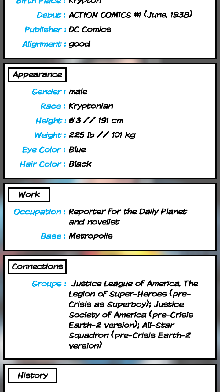 Comic Database - App on Amazon Appstore