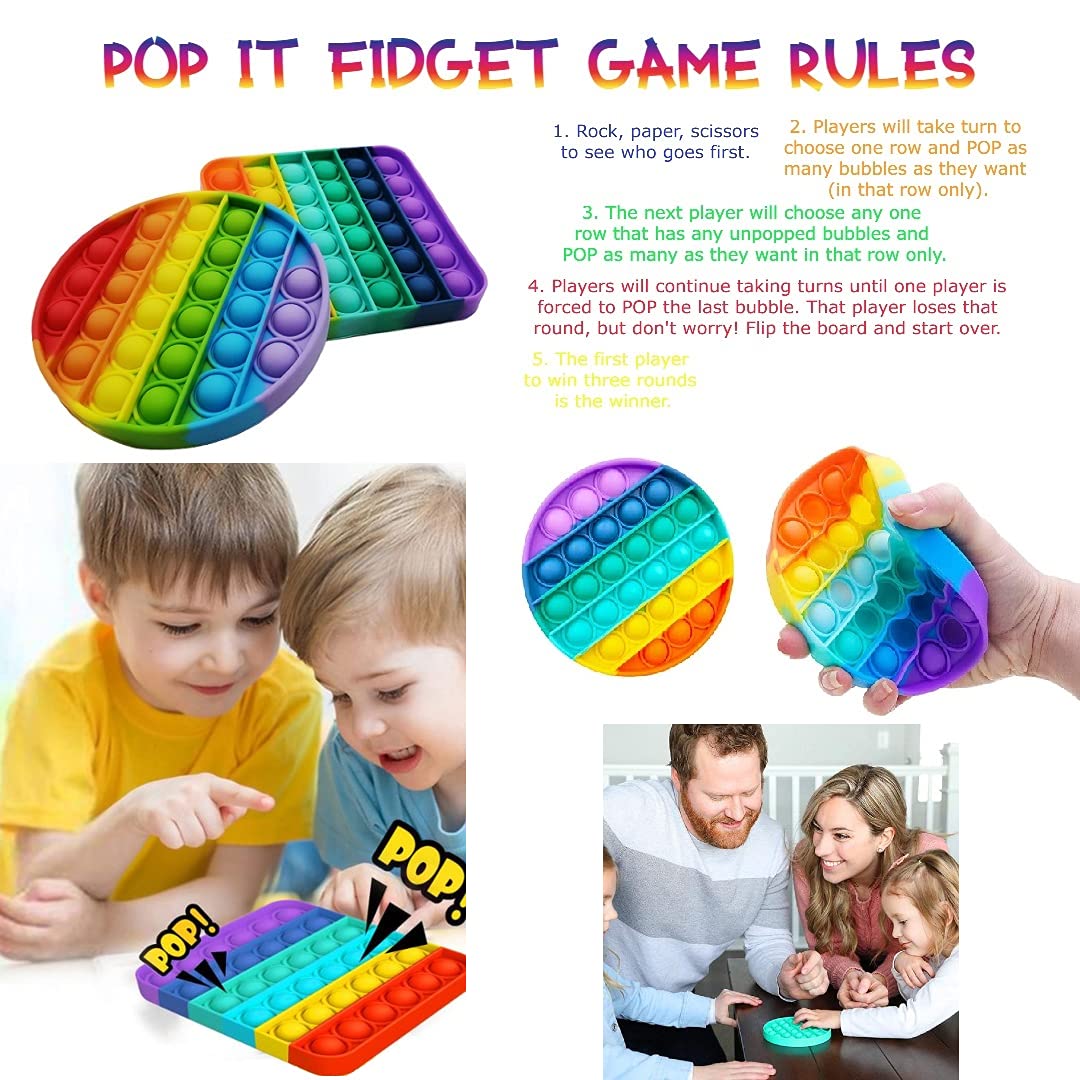 Buy Amanisa Toys Sensory Fidget Toy Set Pack, Stress Anxiety Relief Kit, Special Needs, Autism ...