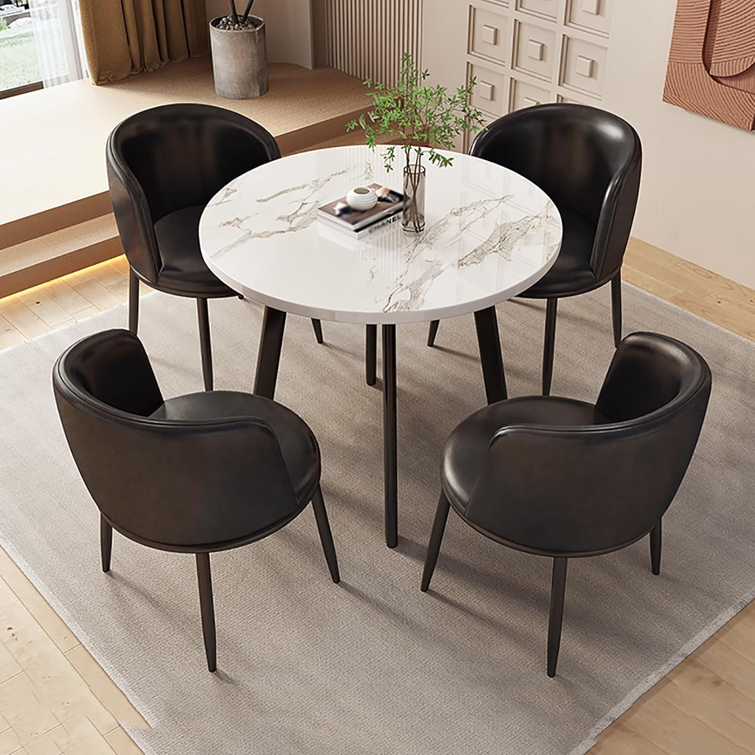 Small Conference Room Negotiation Table Sets - Space-Saving Furniture ...