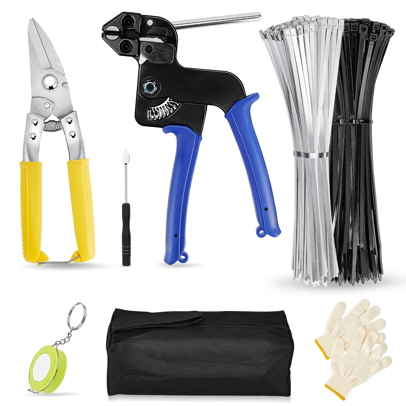 Amazon.com: Tisslex Metal Zip Tie Cutter,Cable Tie Tool Stainless Steel ...