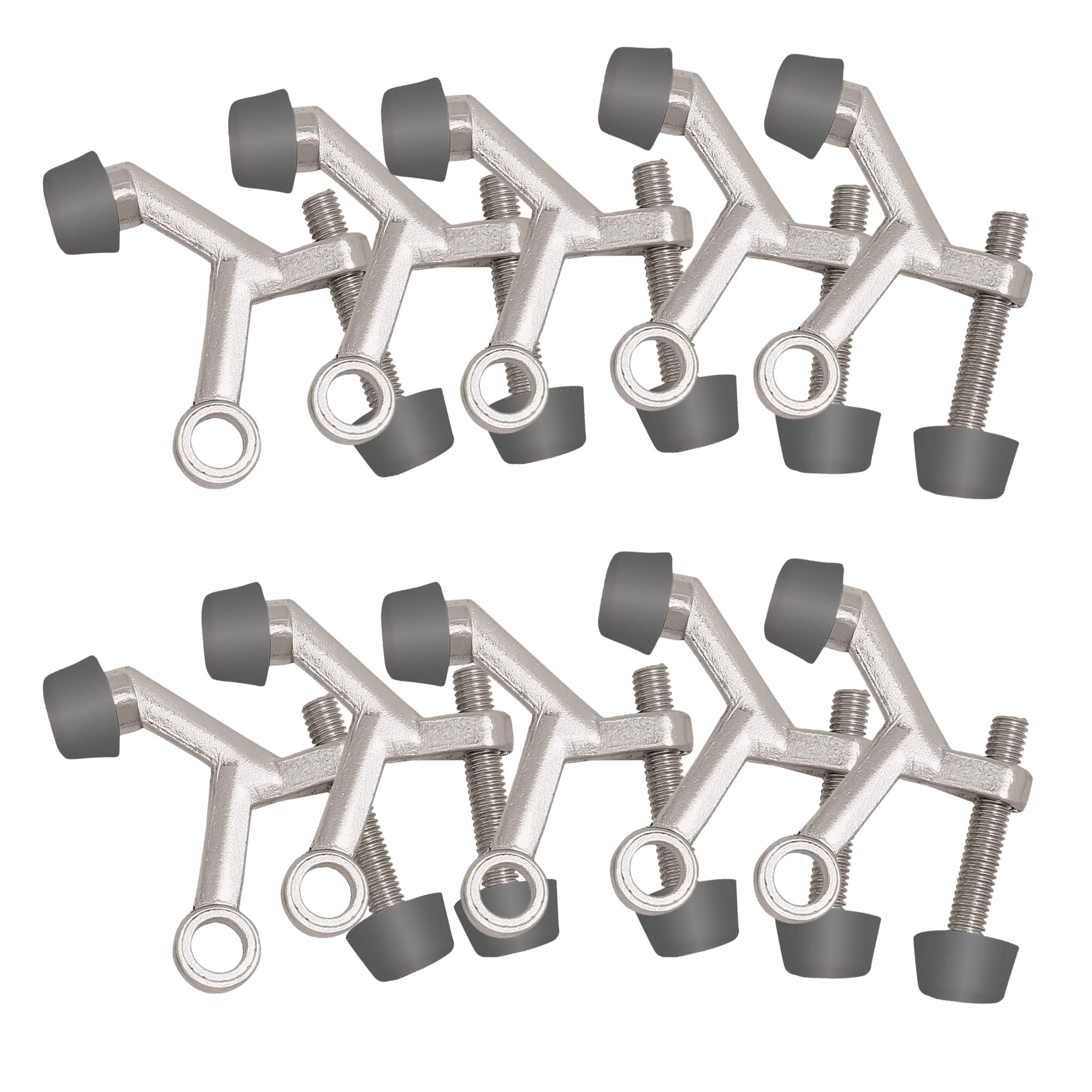 Amazon.com: 10-Pack Adjustable Hinge Pin Door Stops with Rubber Tip ...