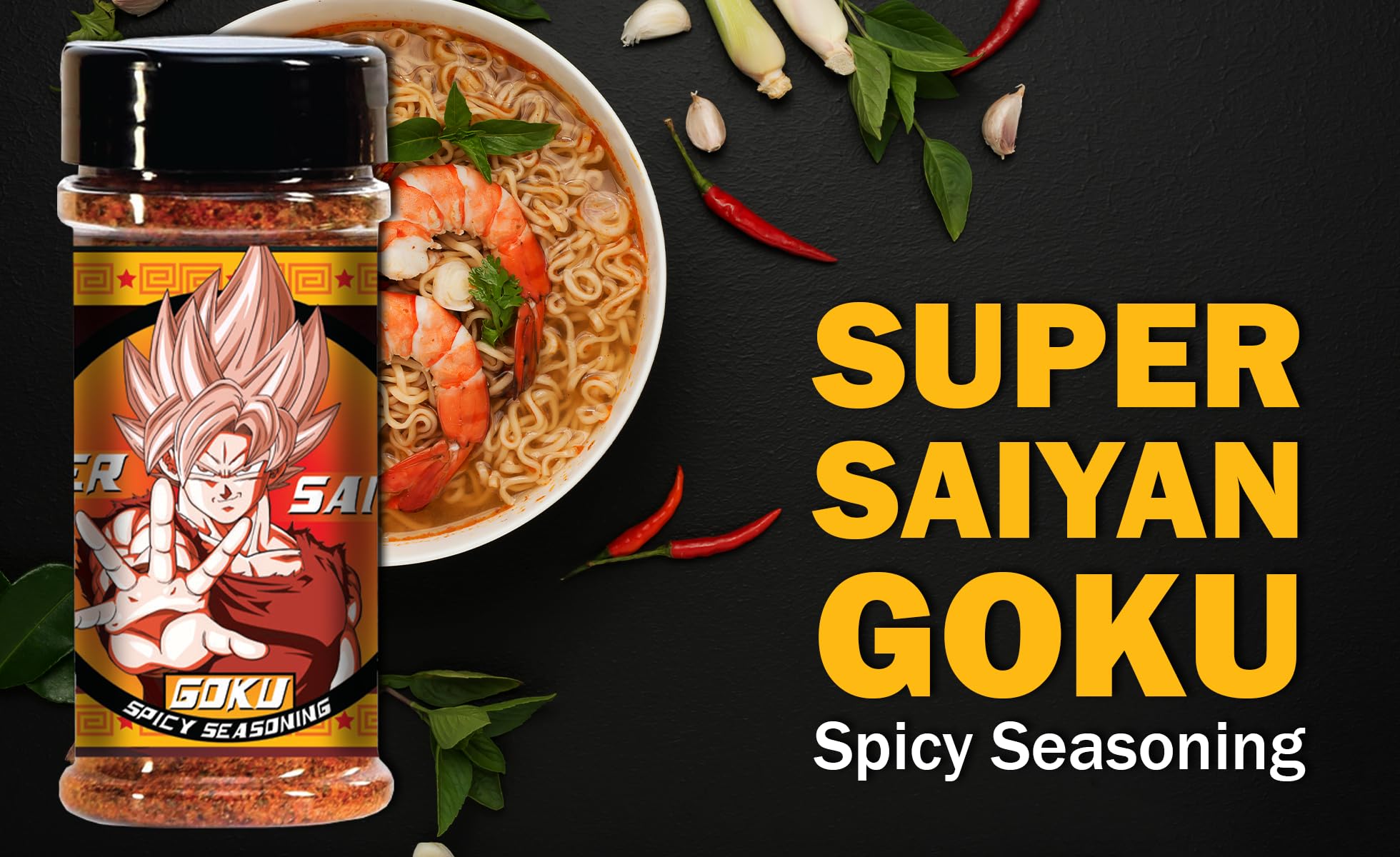Snapklik.com : Dragon Ball Z Goku Super Saiyan Anime Spicy Ramen ...