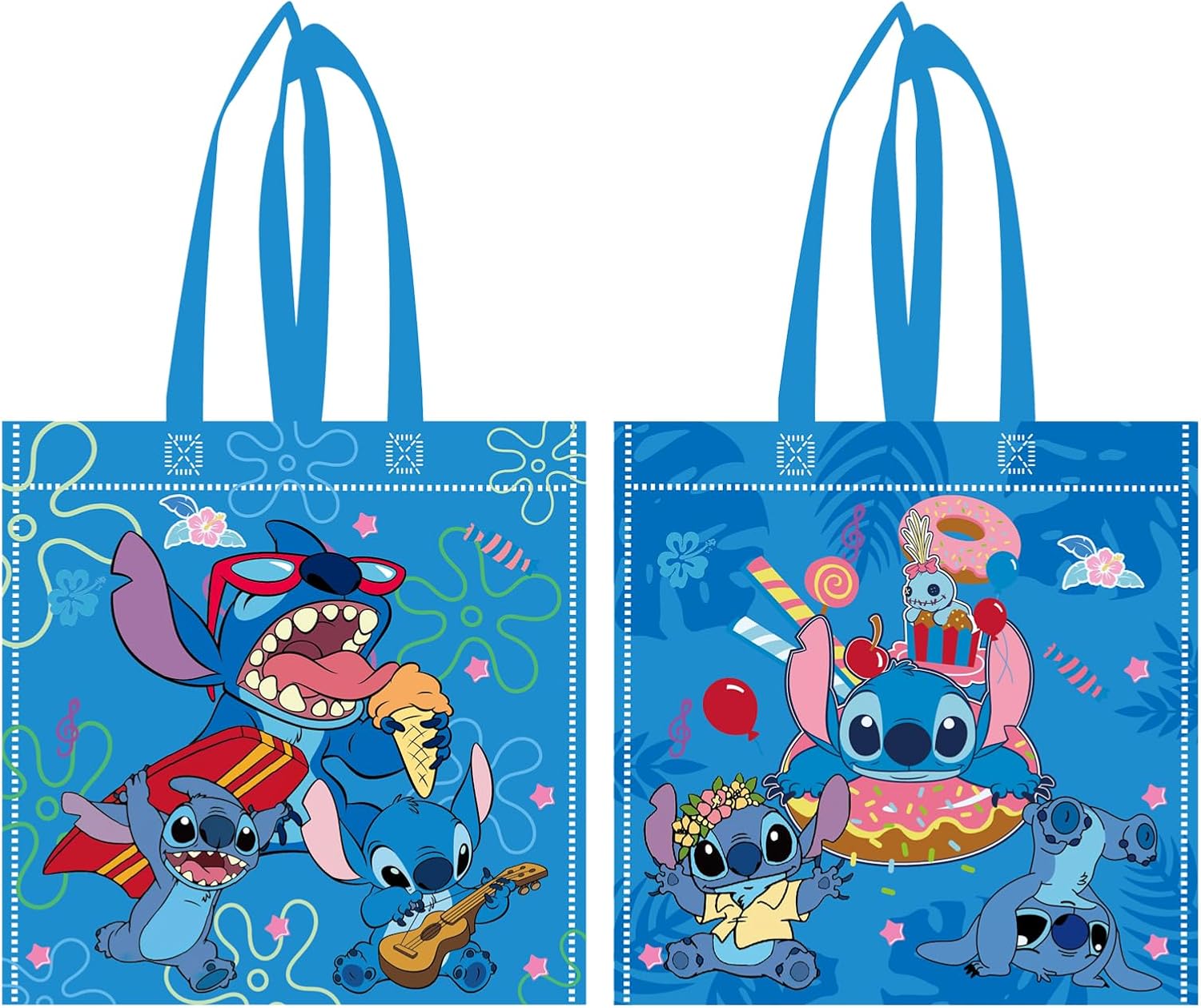 Amazon.com: nboesse 12 Pcs Stitch Party Favor Bags, Stitch Birthday ...