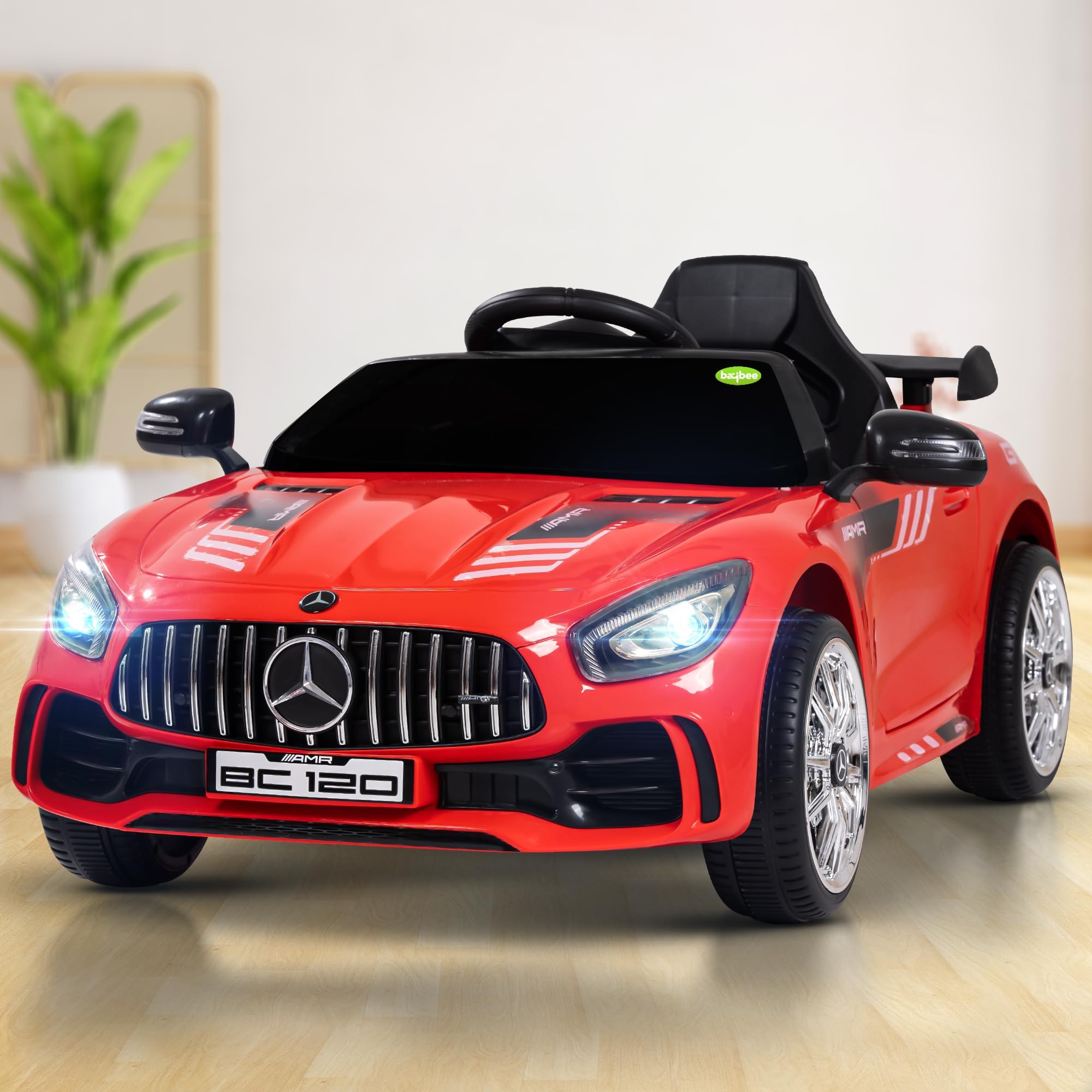 Buy Baybee Spyder Rechargeable Battery Operated Car for Kids, Ride on ...