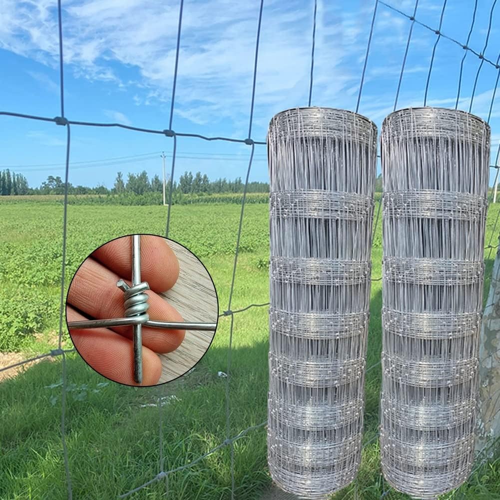 Wire Stock Fencing, Galvanized Wire Mesh 2.1mm Wire Diameter Garden ...