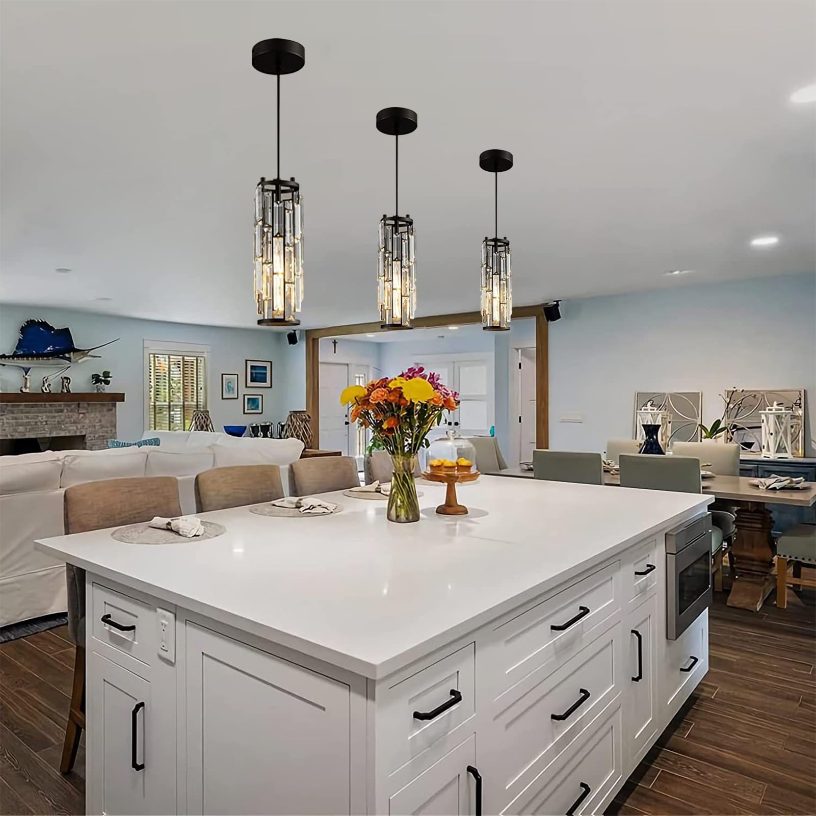 Remote Controlled Battery Operated Pendant Light