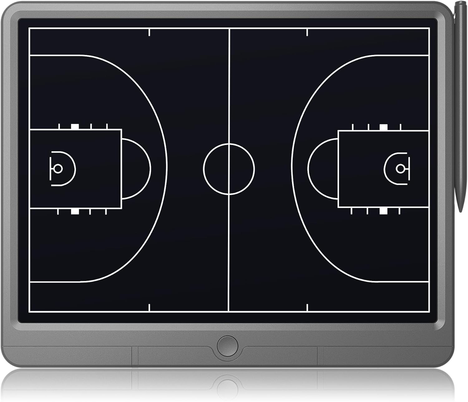 Basketball Coaching Board, 15" LCD Basketball Tactical Board with ...