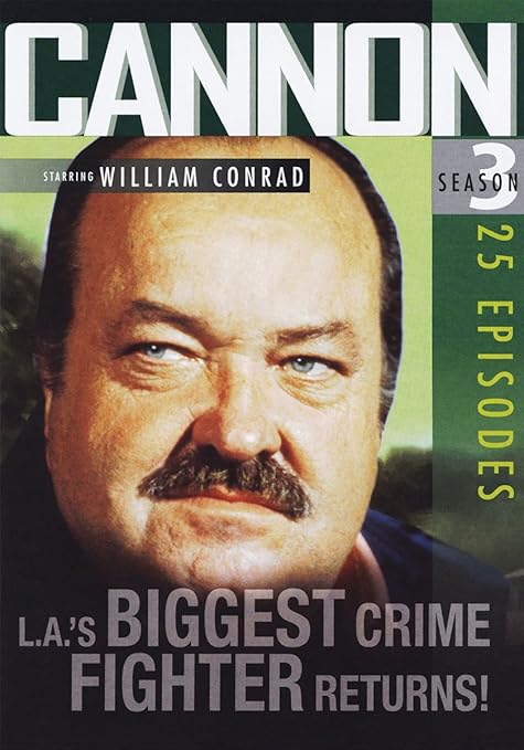 Amazon.com: Cannon/ Season 3 : William Conrad, Quinn Martin: Movies & TV