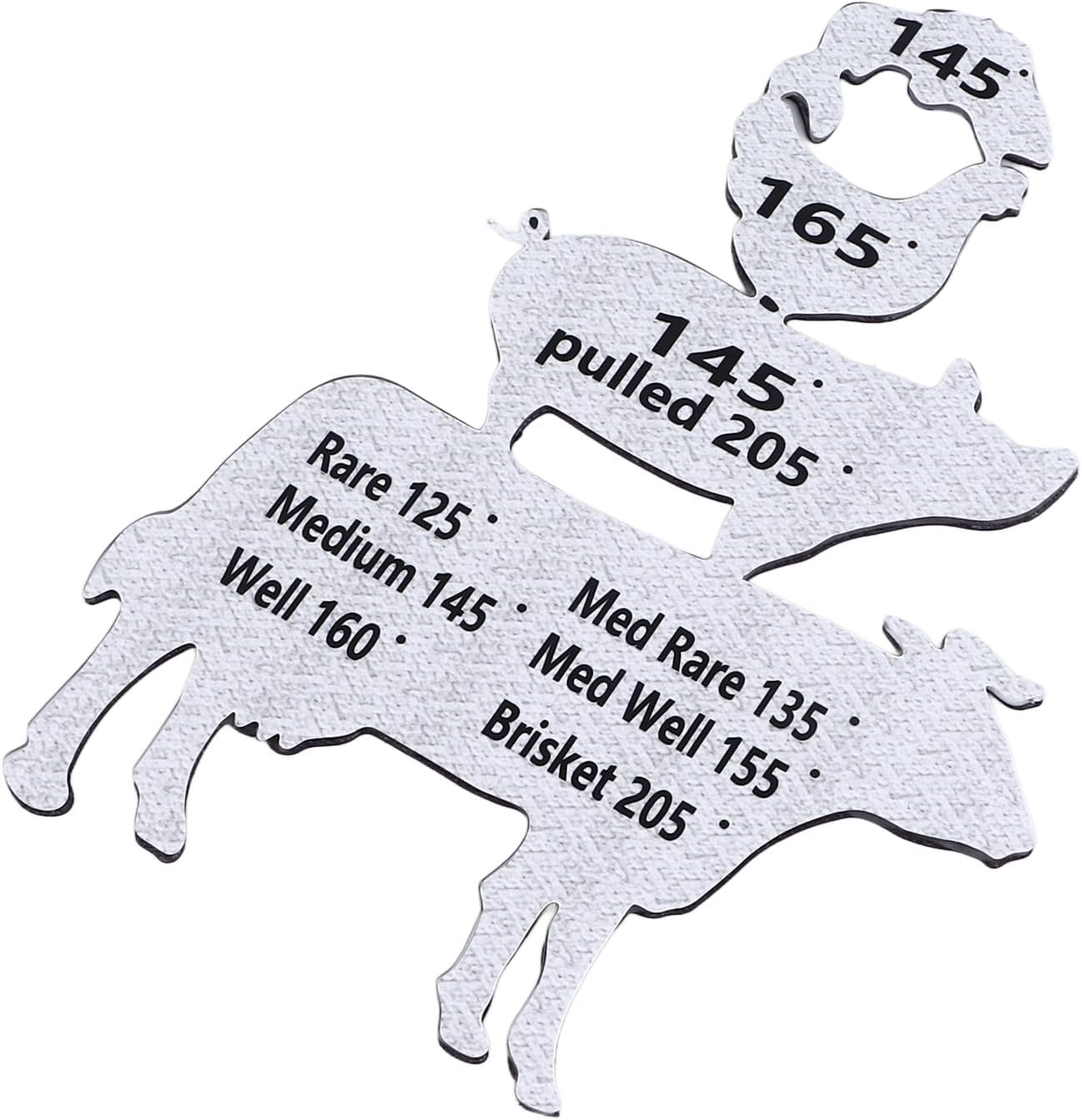 Amazon.com: Zerodis Meat Temperature Magnet Meat Temperature Magnet ...