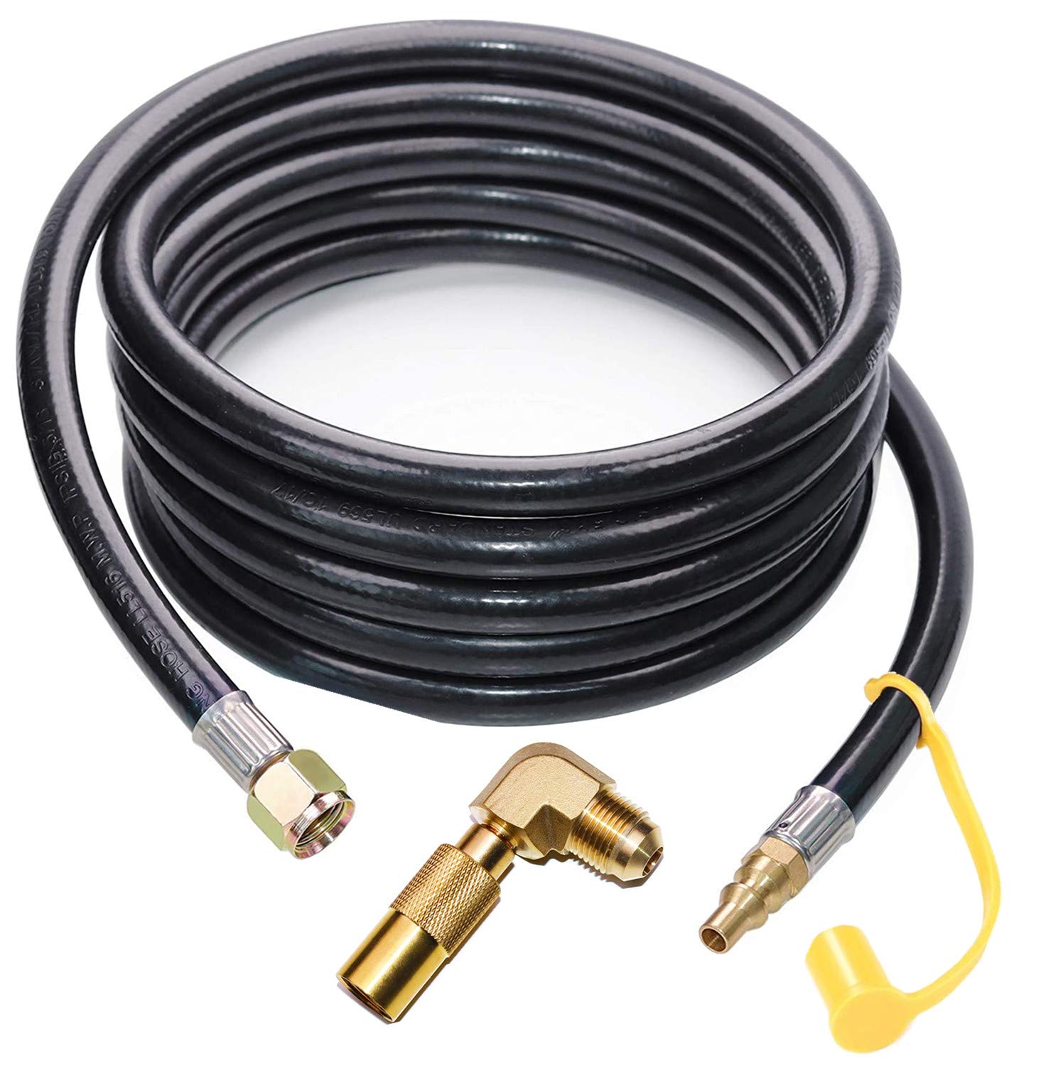 Snapklik.com : DOZYANT 18 Feet Propane Quick Connect Extension Hose