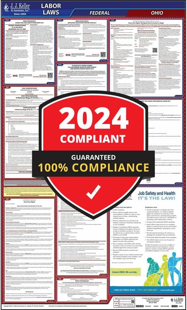 Amazon.com : 2024 Virginia VA All in One Workplace Compliance & Labor ...