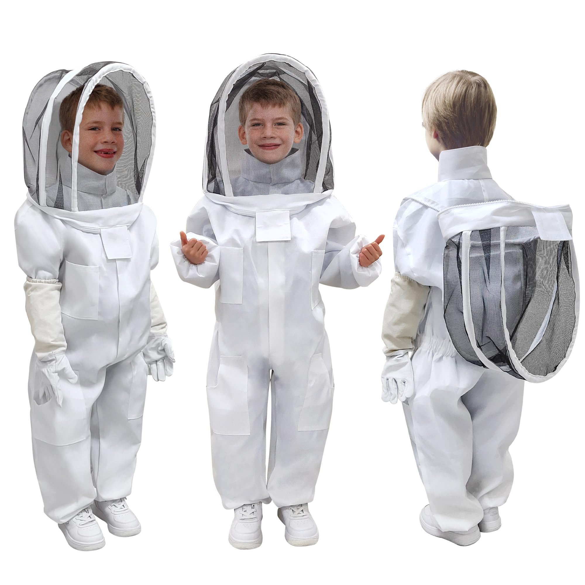 Snapklik.com : PNKKODW Bee Suit, Beekeeping Outfit Professional Full ...