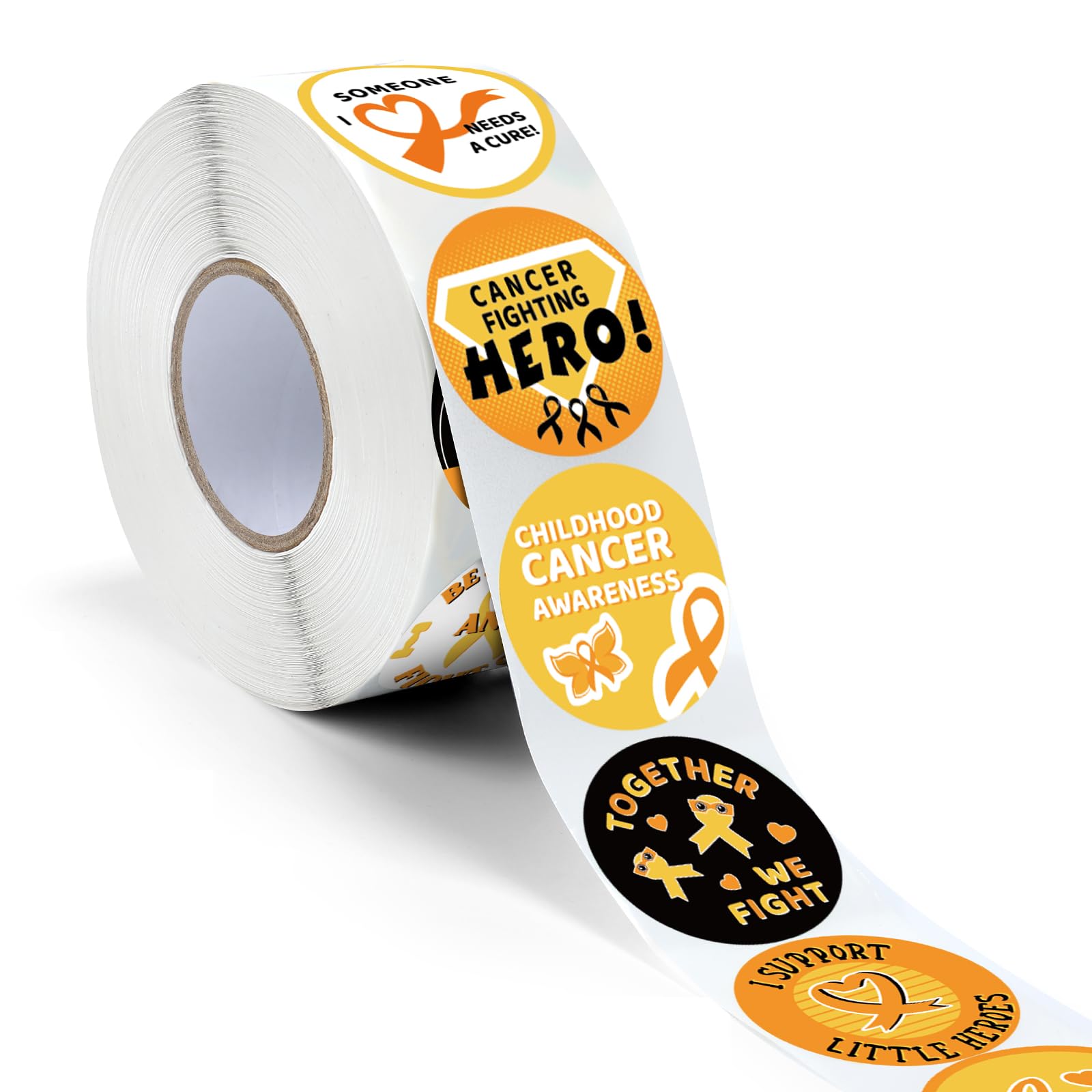 Amazon.com : Fuyoooo 1000 Pcs Childhood Cancer Awareness Stickers ...