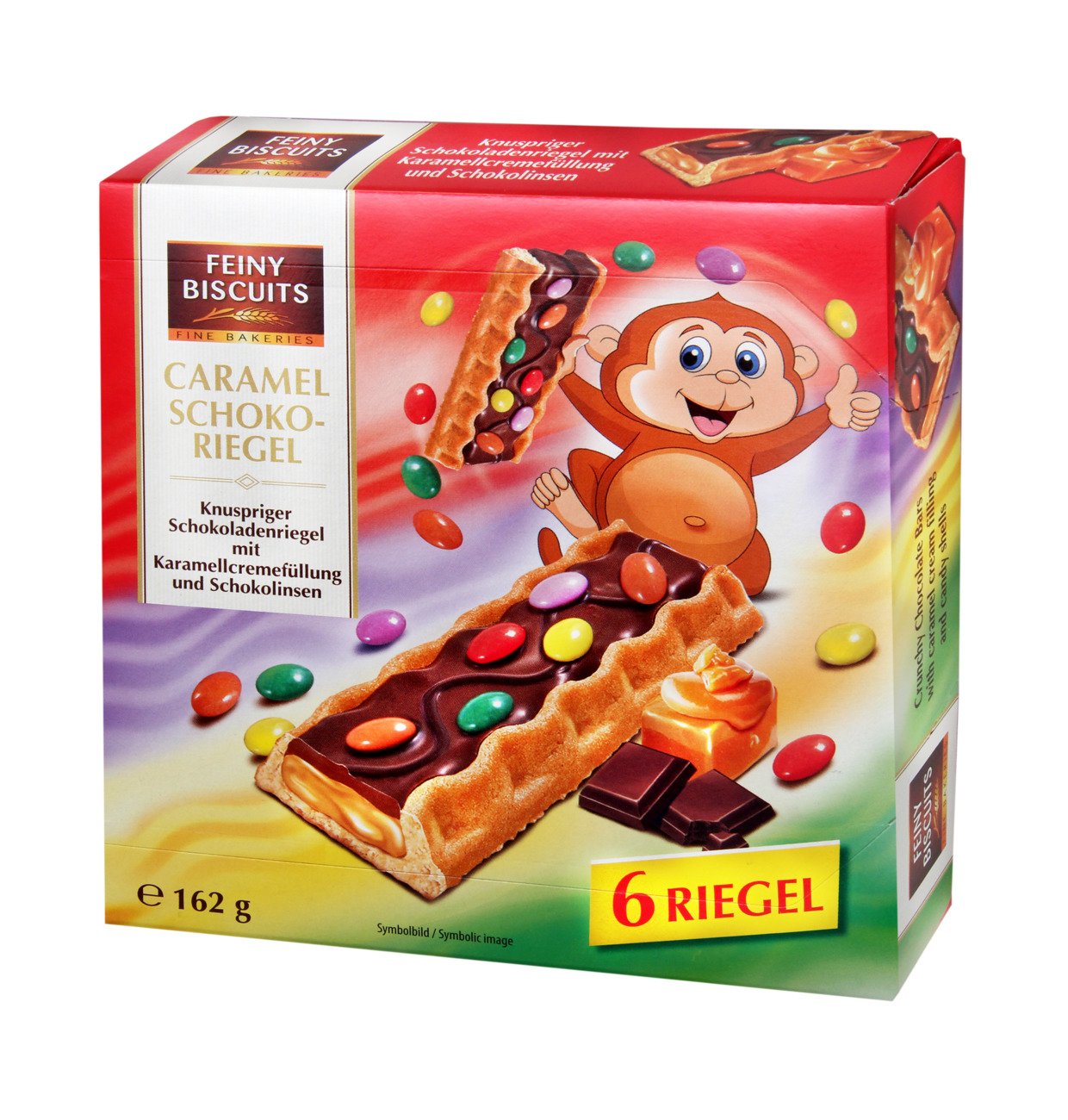 Caramel Schoko-Riegel 162g : Amazon.de: Lebensmittel & Getränke