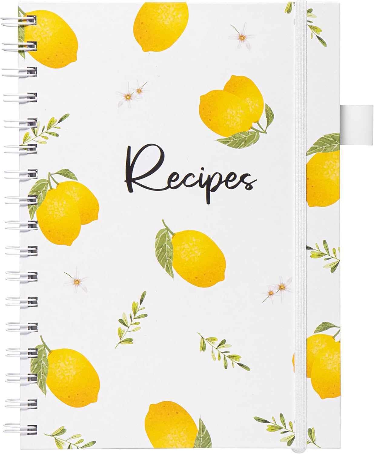 Amazon.com: OUTSHINE 6 x9 Lemons Hardcover Recipe Binder, Blank Recipe ...