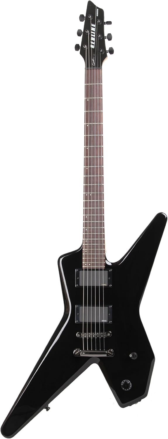 Amazon.com: Godin Redline Nemesis Electric Guitar Black : Musical ...
