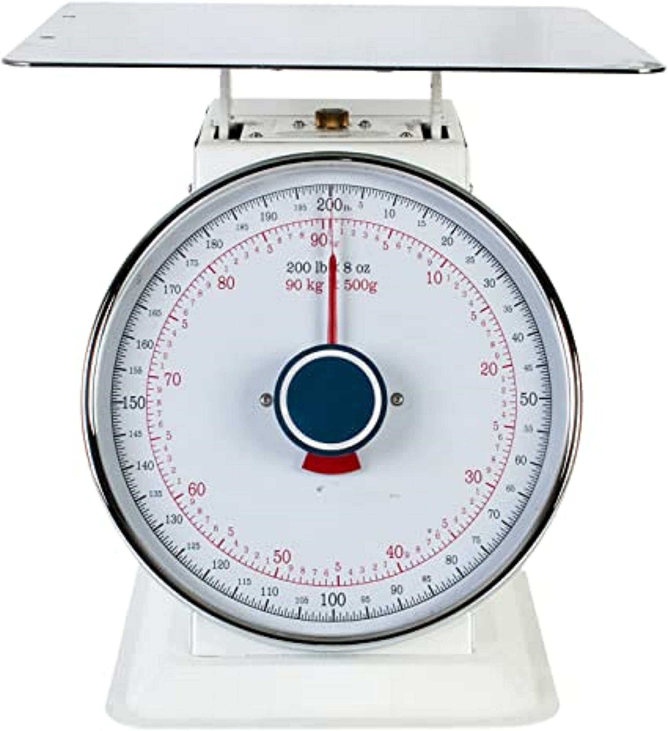 Snapklik.com : 200 Lb. Mechanical Kitchen Flat Platform Weighing Food ...