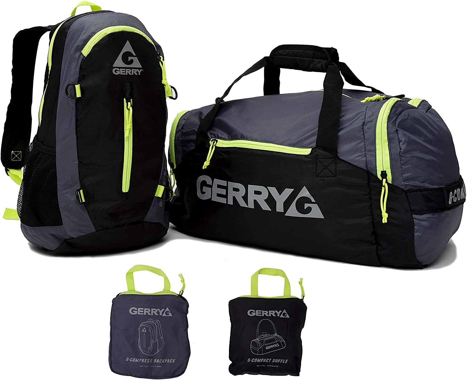 Amazon.com | Gerry Outdoor 2 pack Lightweight Packable Backpack and ...