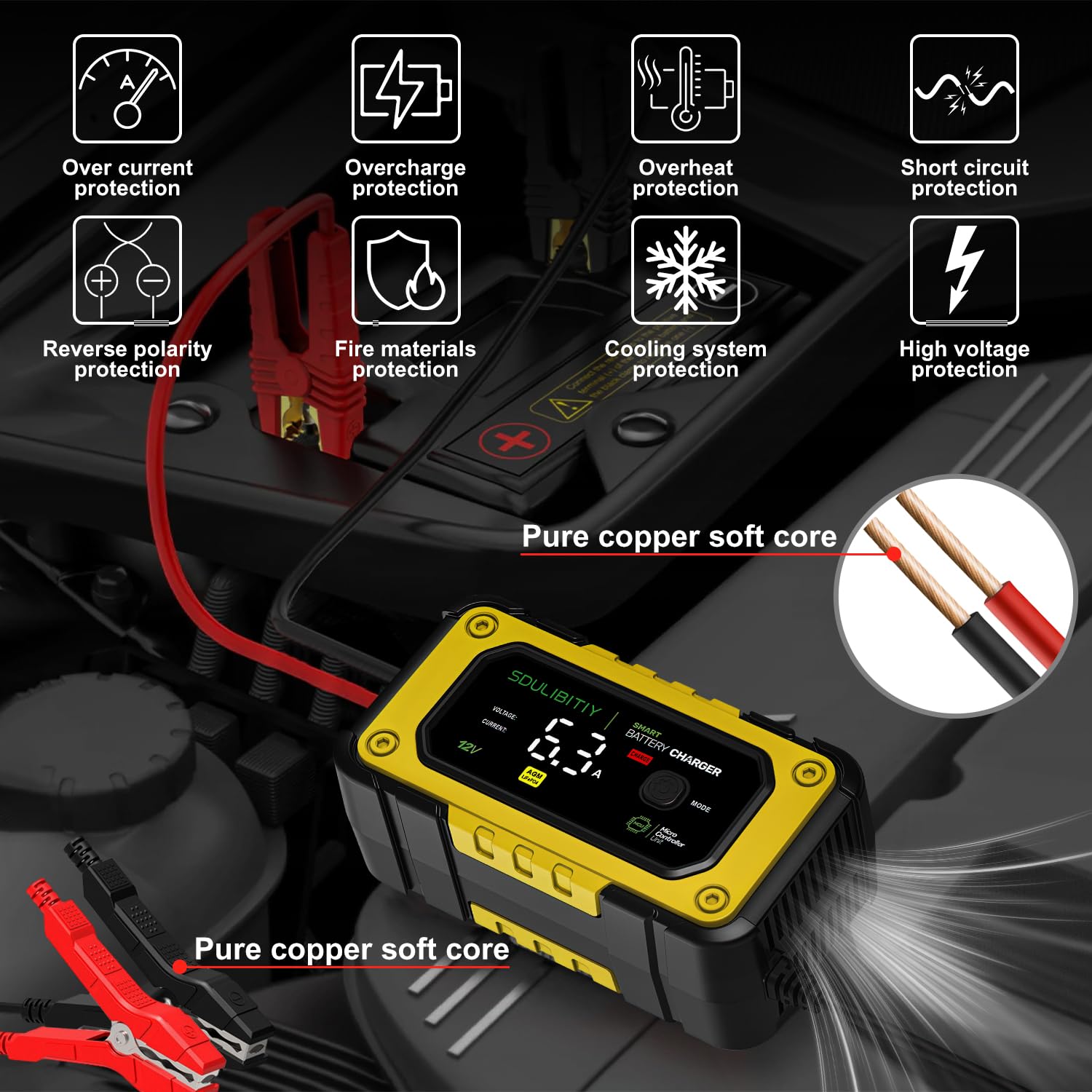 Harbor Freight 12 Volt Lighting AC DC Adapter For Harbor Freight 60793