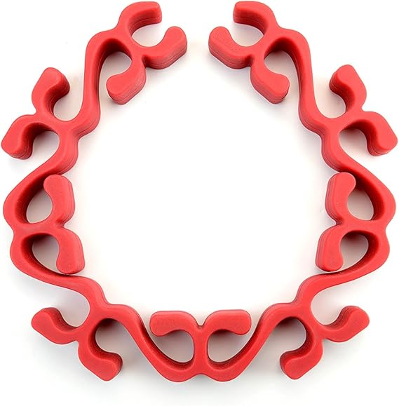 Amazon.com: Prepara Silicone Roasting Rack, Red: Home & Kitchen