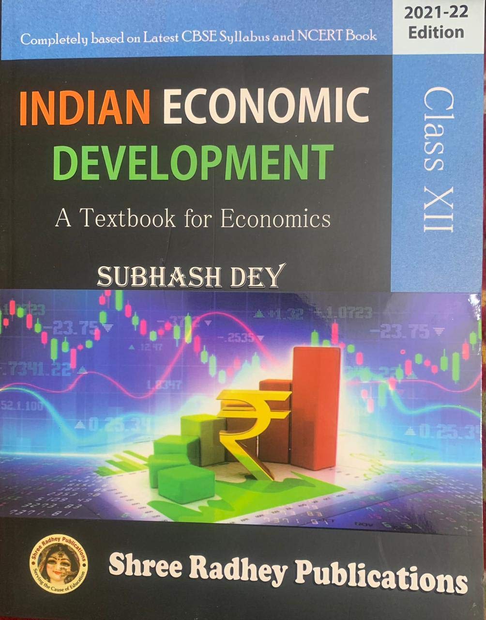 Indian Economic Development : A Textbook for Class 12 Examination 2021-22 : Amazon.com.mx: Libros