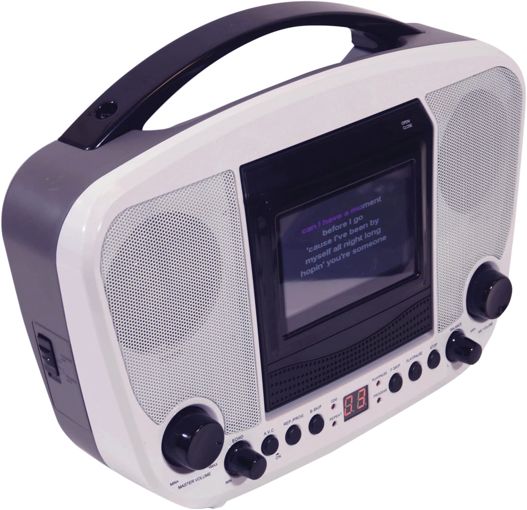 Mr Entertainer Portable CDG Bluetooth Karaoke Player with built in 3.5 ...