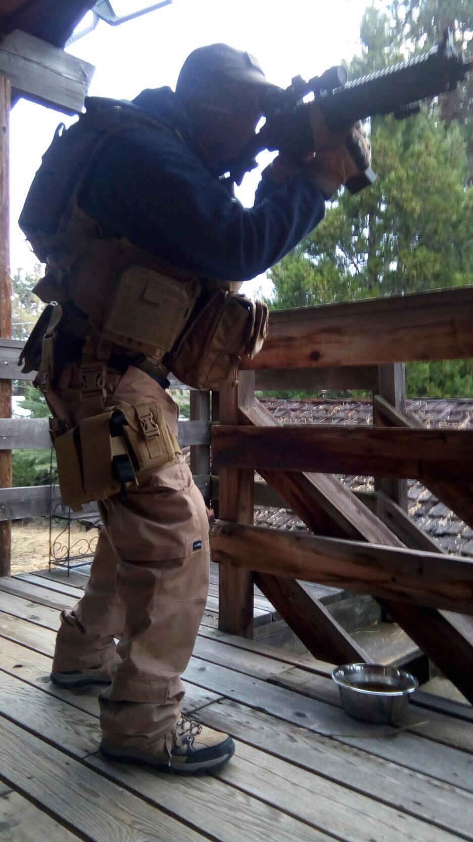 Amazon.com : Coyote TAN Molle Tactical Large Binocular Pouch Utility ...