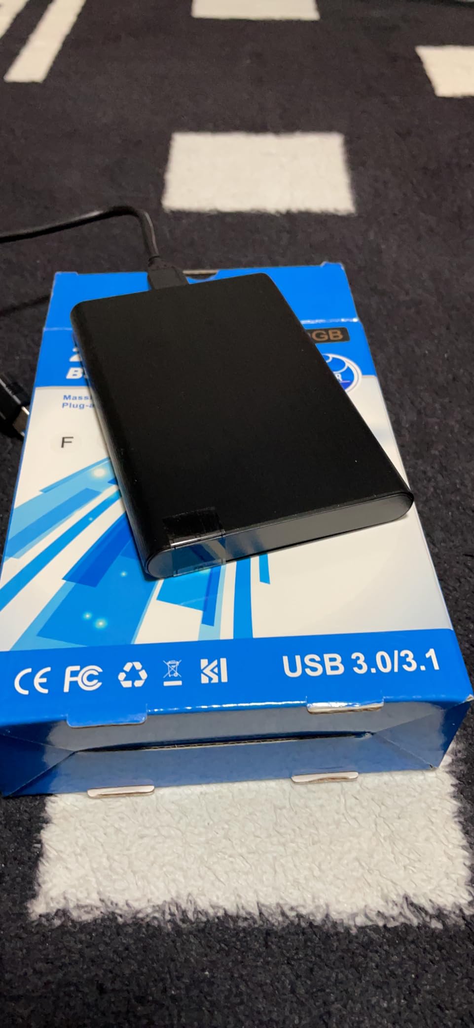 Amazon | WKWW SSD外付け 1TB 耐振動/超高速 外付けソリッドステートドライブ 交換アダプター付-XF1TB | WKWW ...