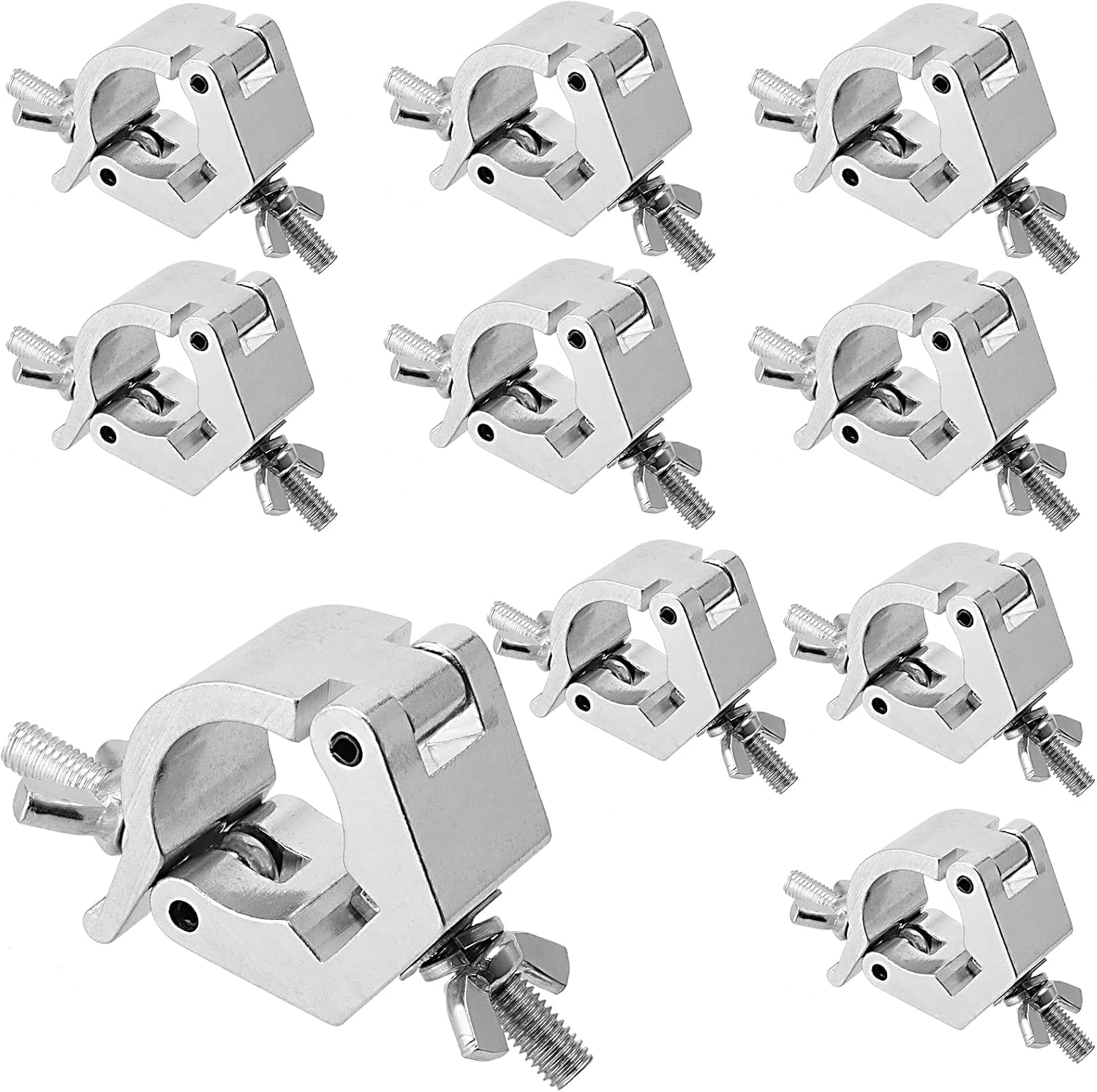 Amazon.com: NINGWAAN 10 PCS Stage Lighting Clamps, Aluminum Alloy Truss ...