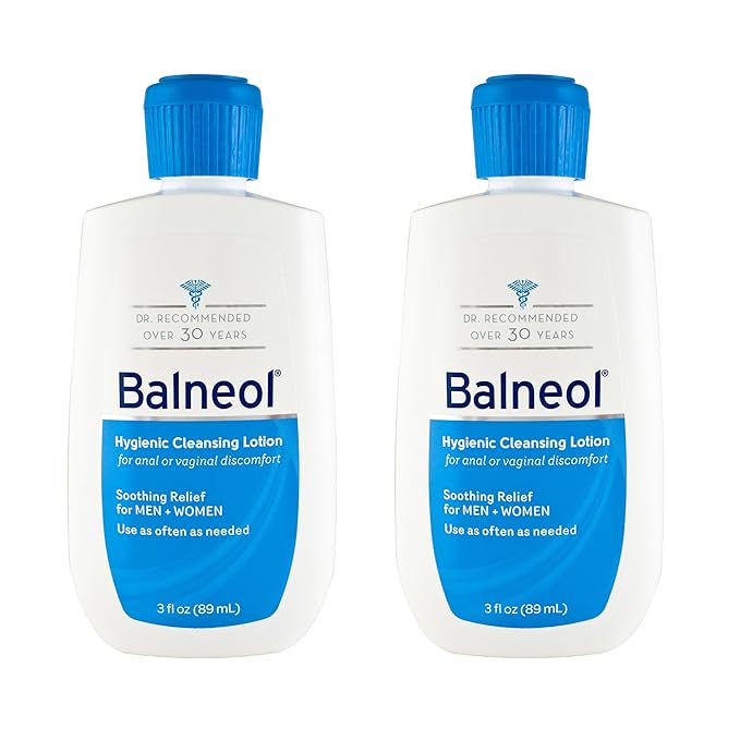 Amazon.com: Balneol Hygienic Cleansing Lotion, 3oz Bottle (pack of 2 ...