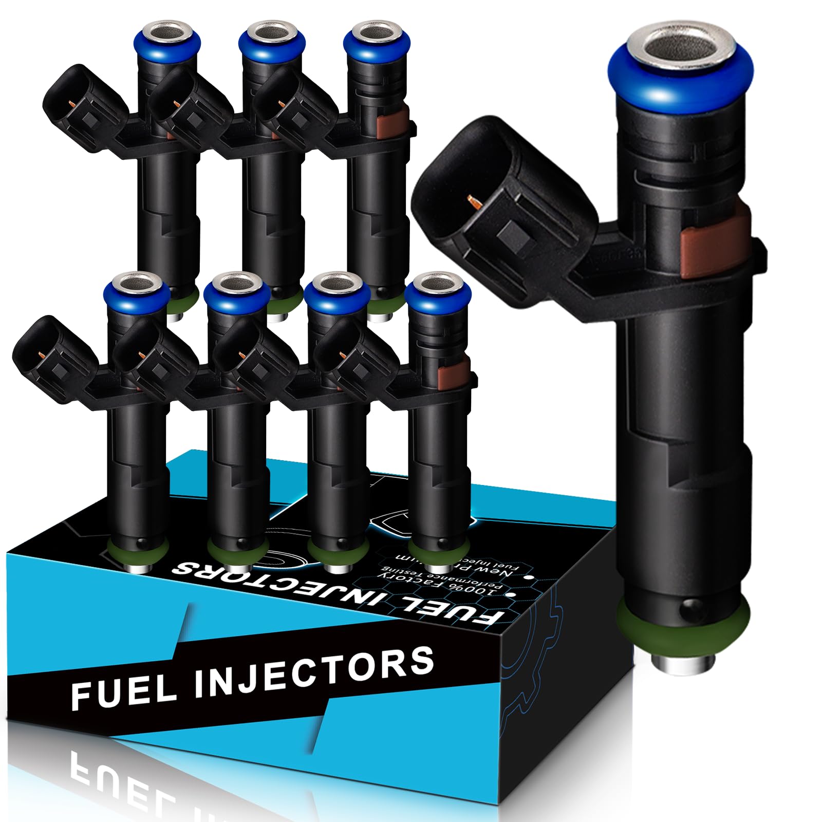 Amazon.com: YZHIDIANF ALL-new FJ817 Fuel Injectors for:-Ford F150 F250 ...