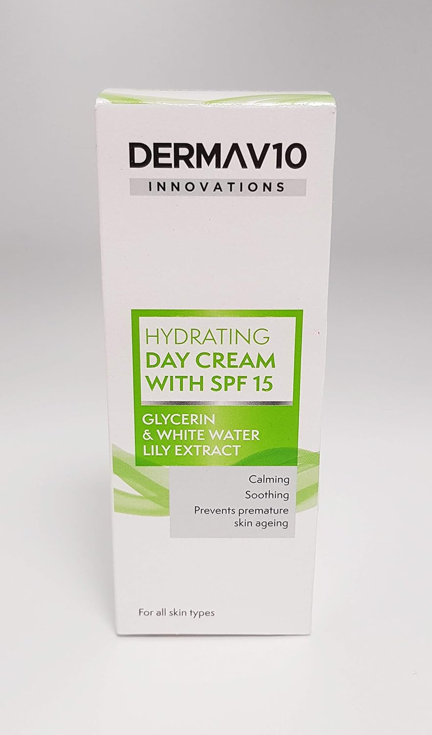 Derma V10 Innovation Hydrating Cream SPF15, 50 ml (pack of 24) : Amazon ...