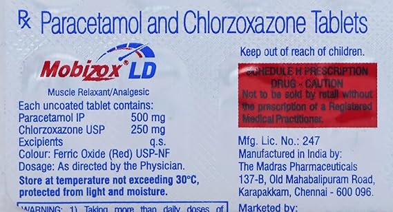 Mobizox LD 500/250 - Strip of 10 Tablets : Amazon.in: Health & Personal ...