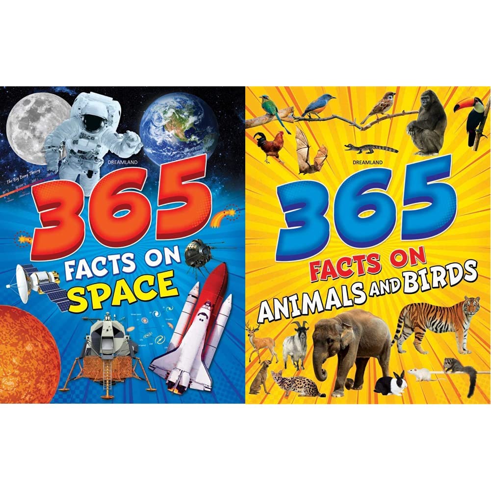 Buy 365 Facts On Space + 365 Facts On Animals And Birds (Set of 2 Books ...