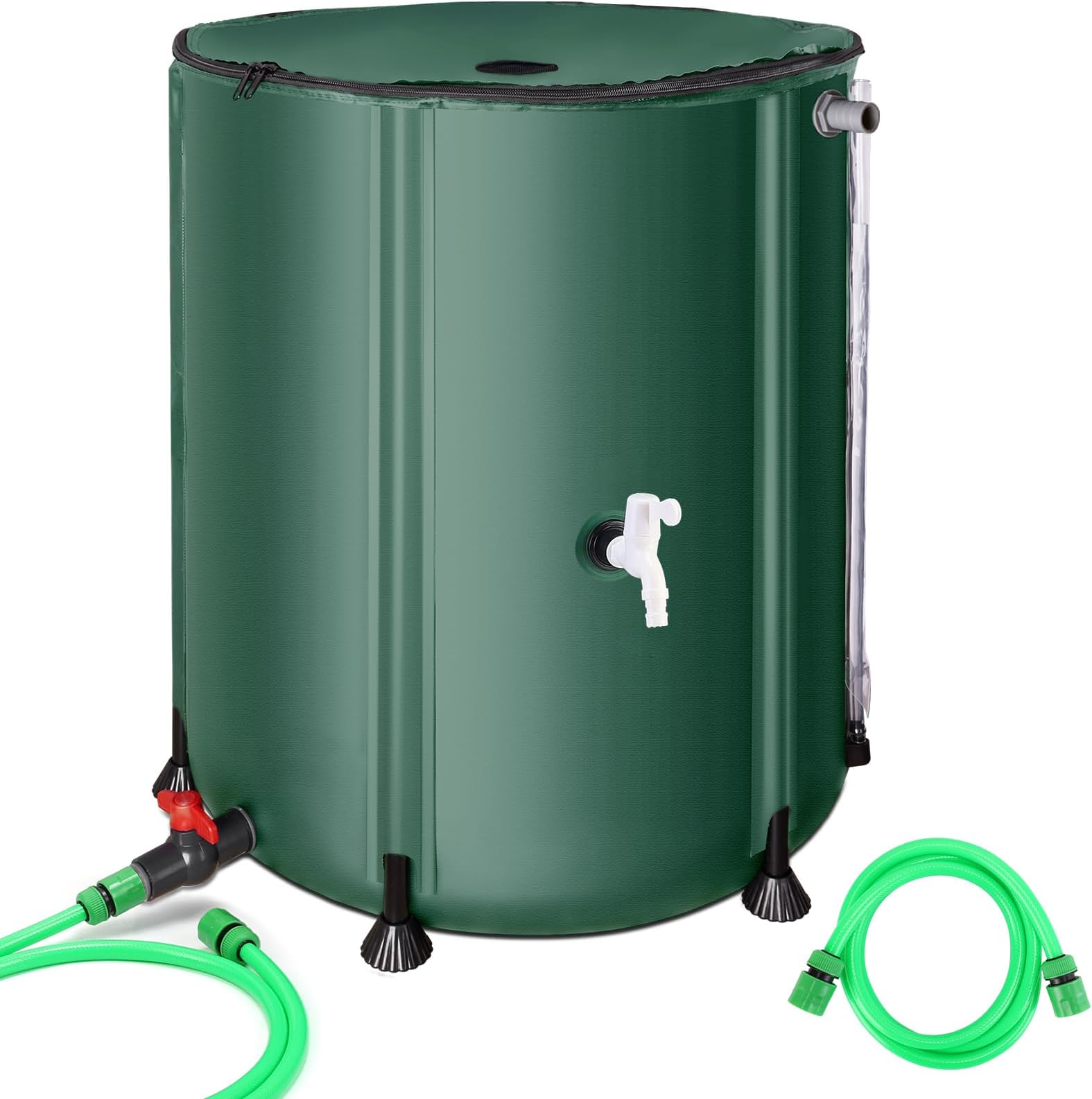 Amazon.com : Rain Barrel Water Collection System Anti-Collapse - 53 ...