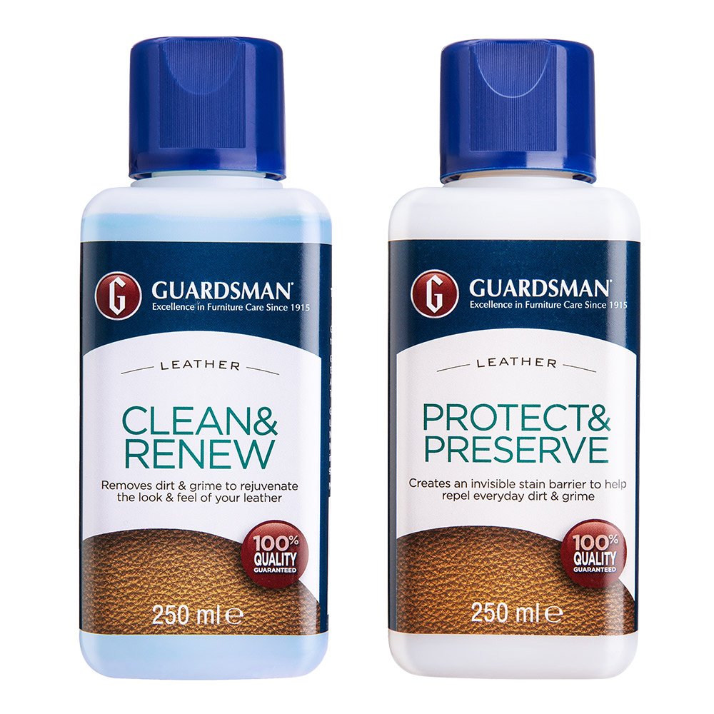 Guardsman Leather Care Kit Leather Cleaner for Couch or car Seats etc ...