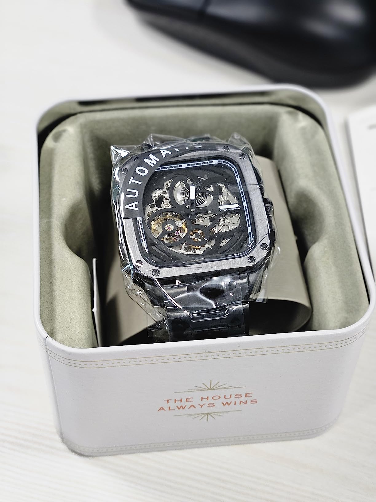 Buy Fossil Stainless Steel Inscription Analog Black Dial Men Watch ...