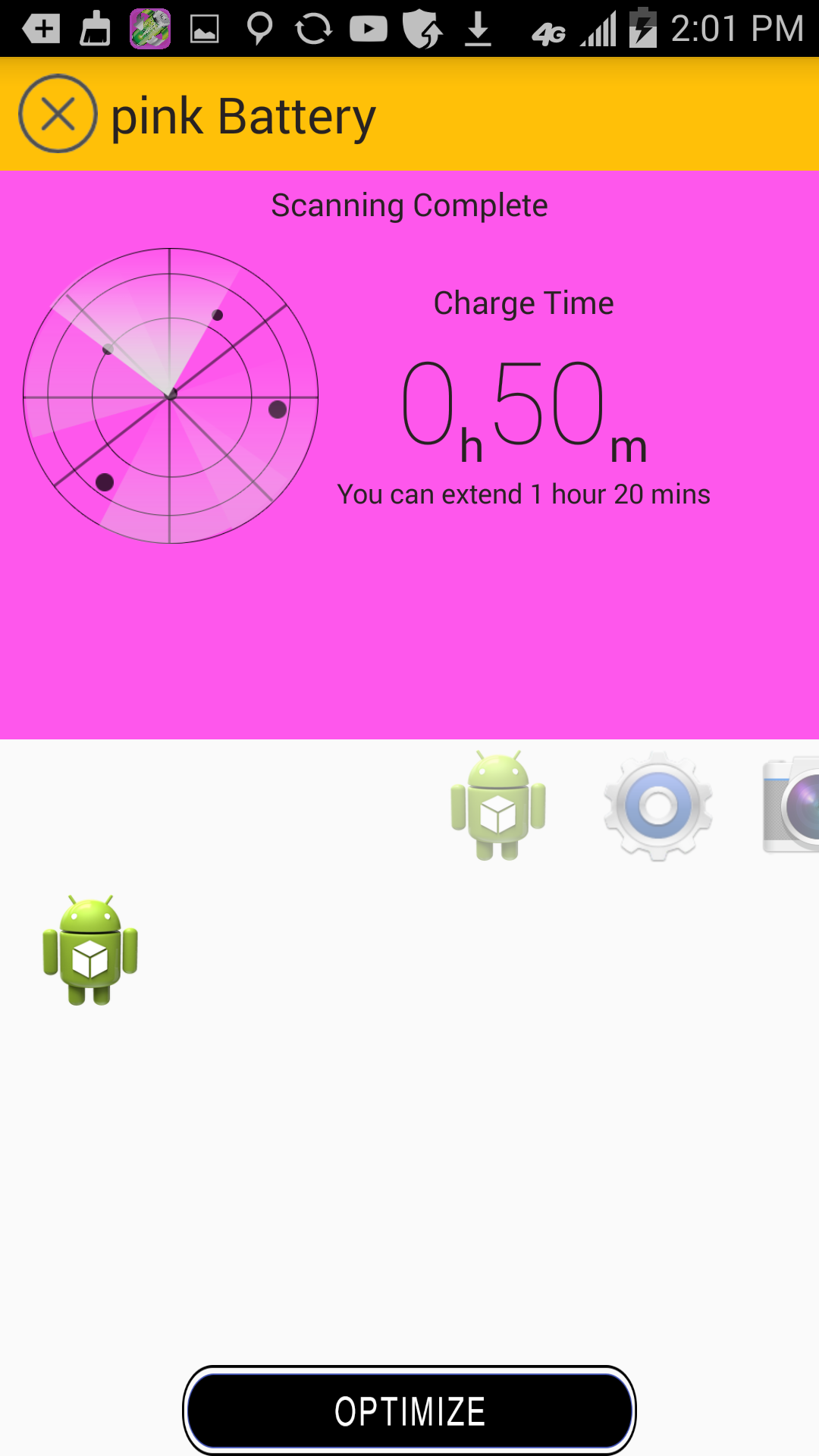 New Pink Battery booster - App on Amazon Appstore