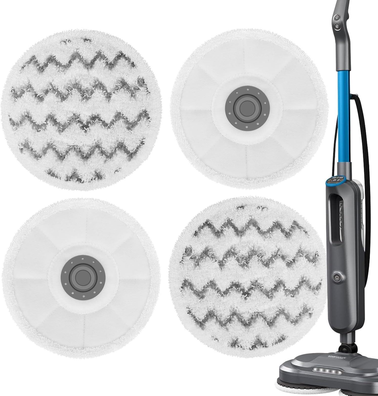 Amazon.com: PIGUOAT 6 Pack 3897A Pads Fit for Bissell SpinWave ...