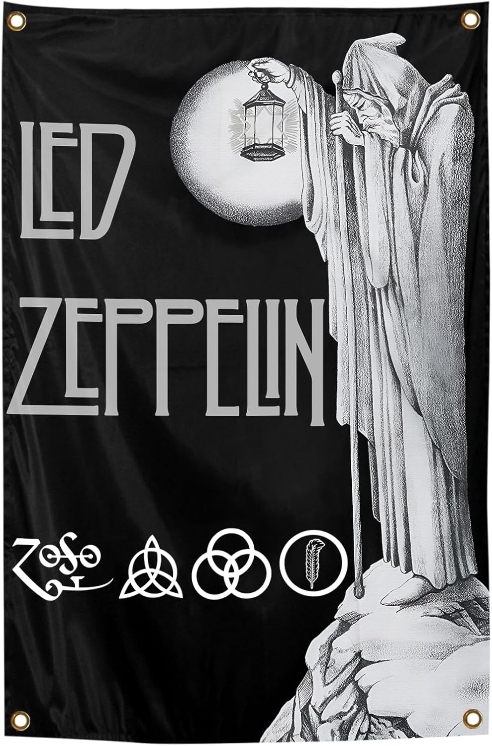 Amazon.com: EmedZ Room Aesthetics Poster Tapestry Led Zeppelin Poster ...