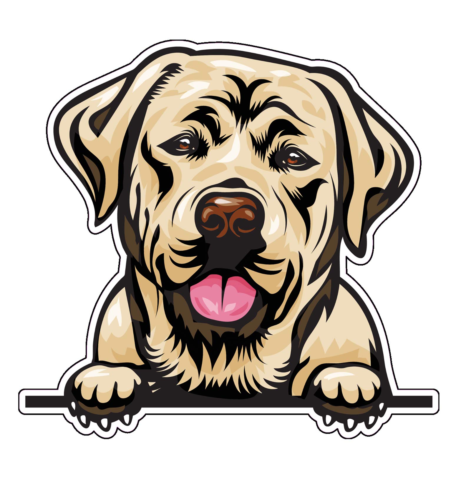 Lab Head Silhouette Decal