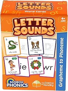 Amazon.com: Junior Learning: Rainbow Phonics - Letter Sounds - 151 Word ...