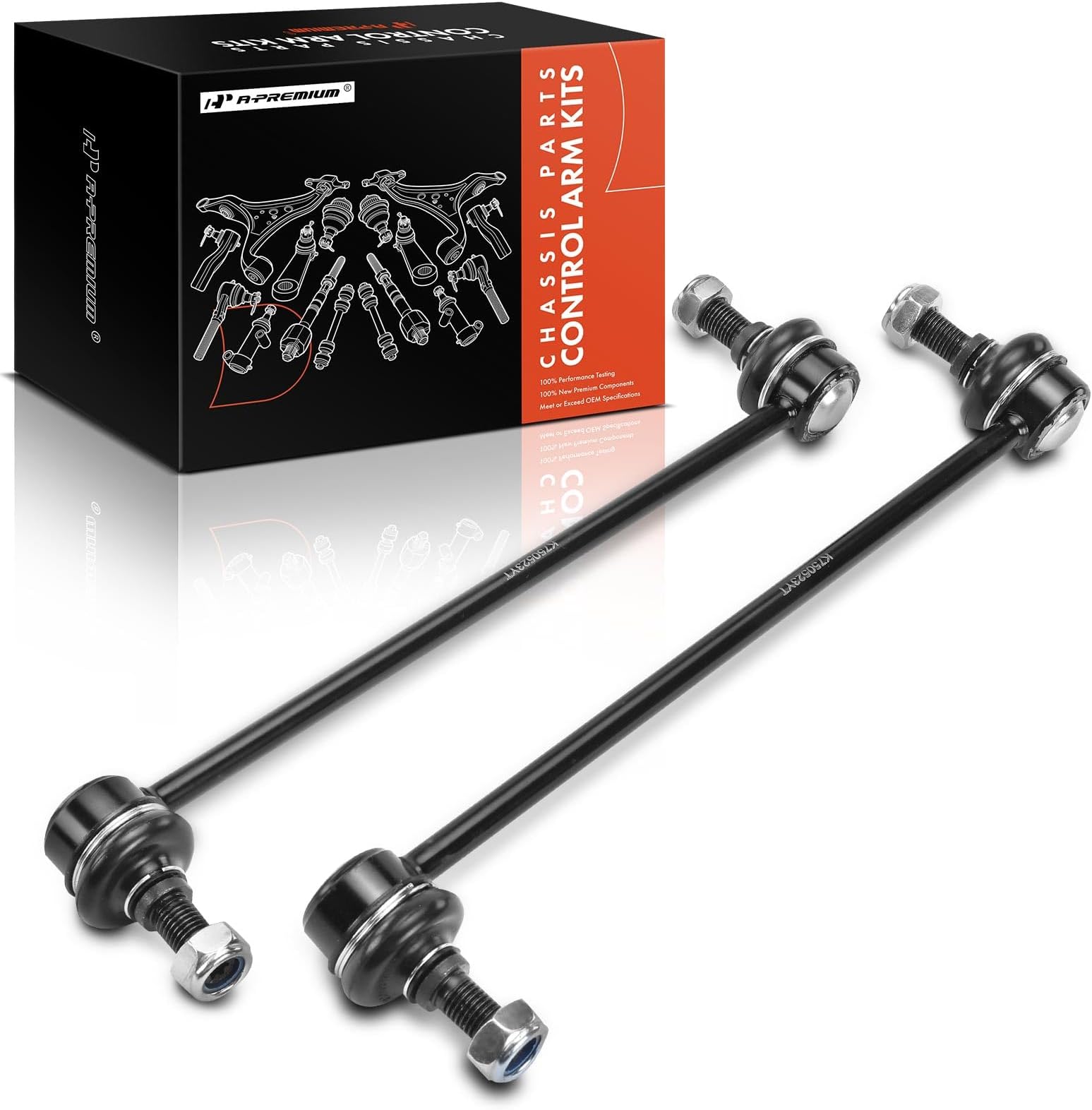 A-Premium 2Pcs Front Sway Bar Link Stabilizer Link Kit Compatible with ...
