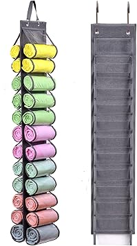 Amazon.com: RZMAYIS Legging Storage Bag Storage Hanger Can Holds 24 ...