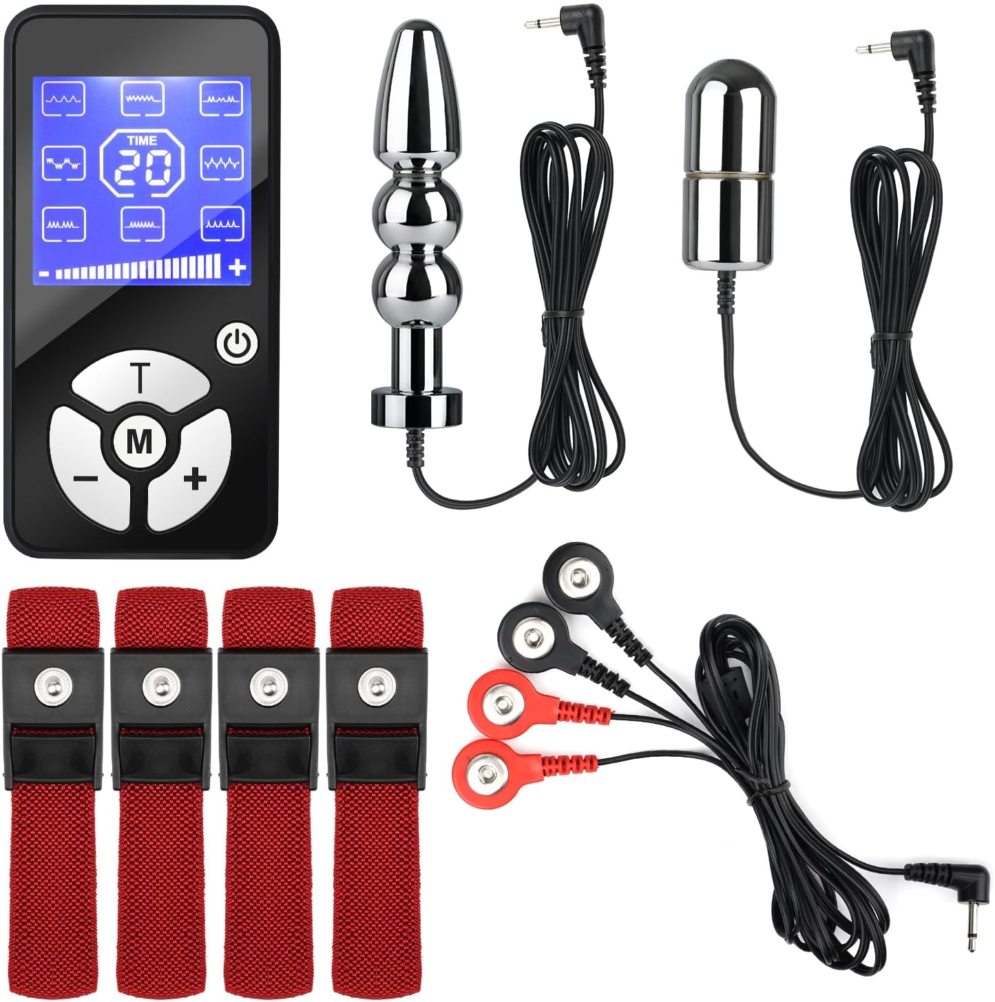 Amazon.com: Efgove Electric Anal Plugs Adult Sex Toys and Penis Rings ...