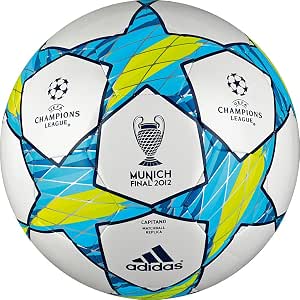 Adidas Finale Munich Capitano Football, White/Slime, 3 (EU) : Amazon.co ...
